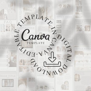 Canva Workbook & Ebook Templates | Coach Lead Magnet Template for ...