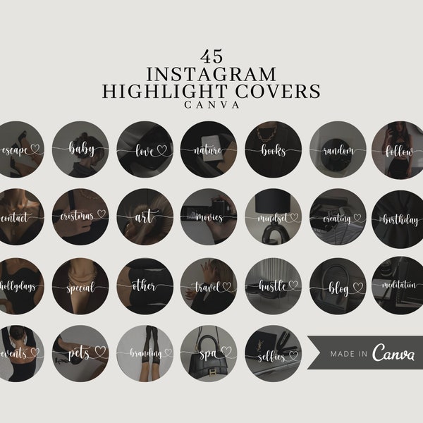 Instagram story highlight covers for influencers & bloggers | instagram ...