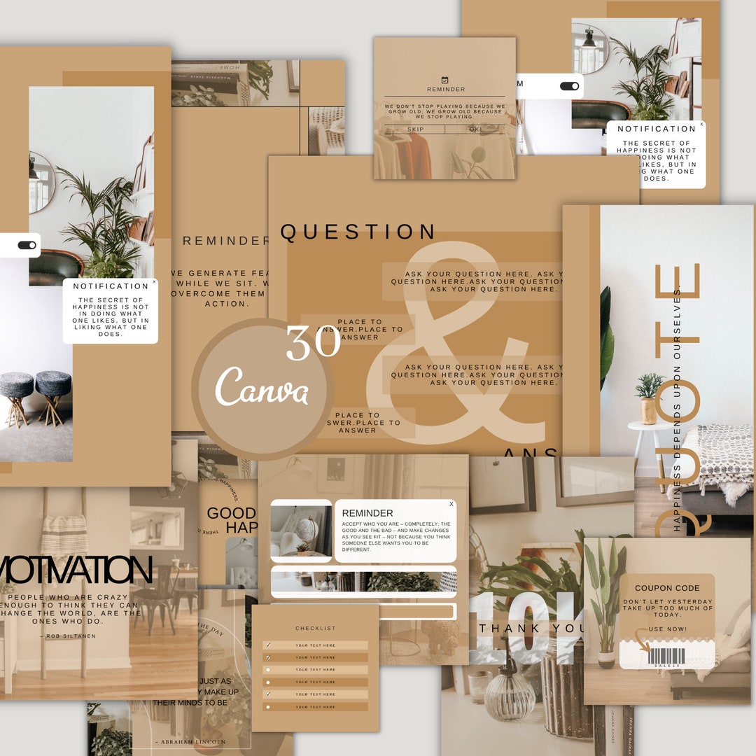 Instagram Canva Branding Template| IG Engagement Booster Kit| Social ...
