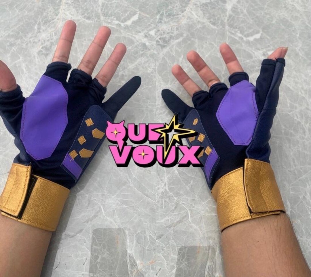 Neon V4lorant Agent Gloves Costume Cosplay - Etsy