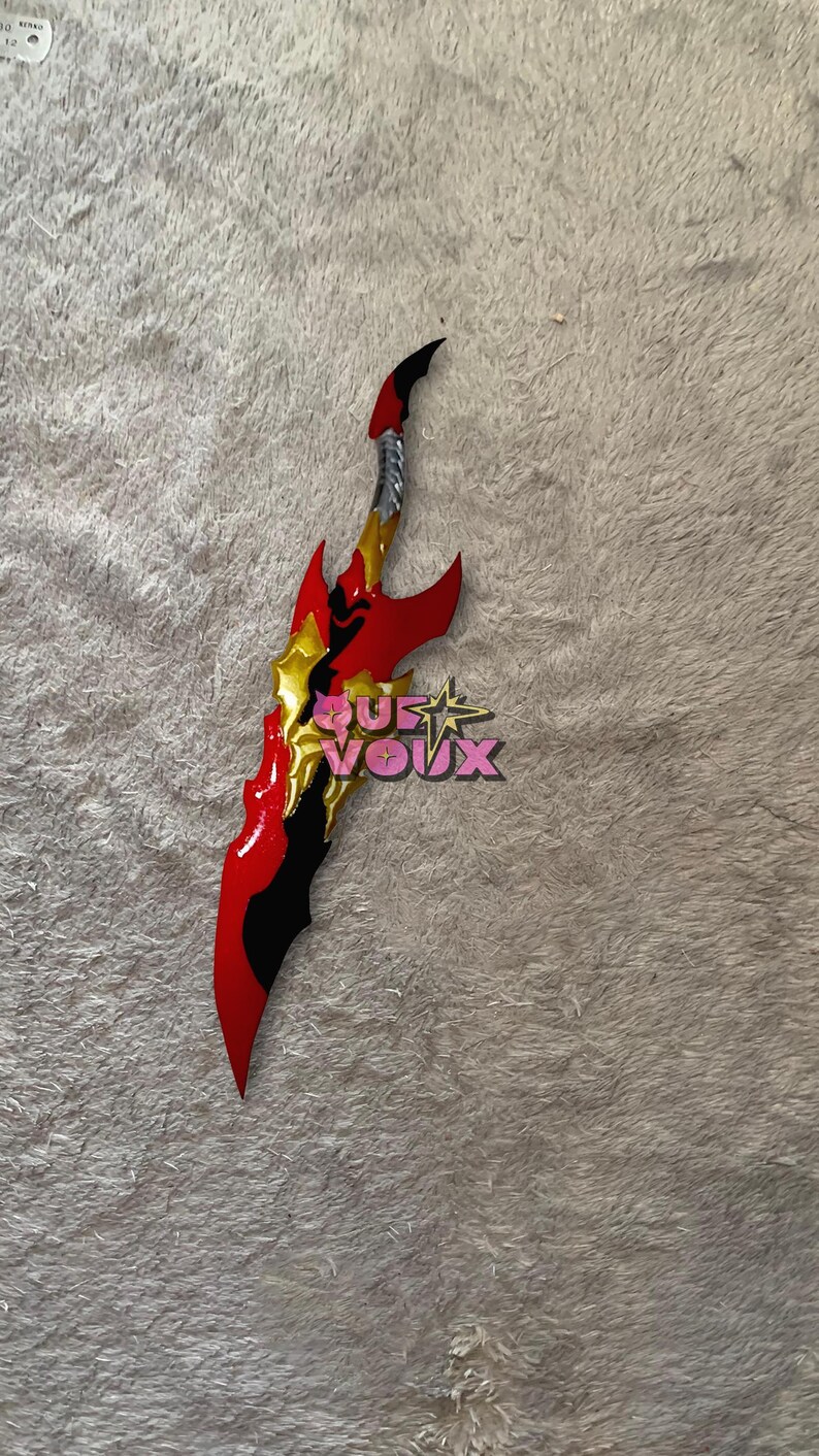 Wooden Sung Jin Woo Dagger Cosplay Props Toys the Shadow Monarch, Solo ...