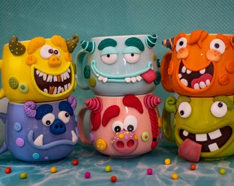 Polymer Clay Mug - Etsy