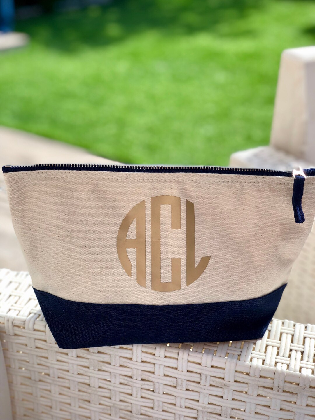 Medium Toiletry Box With Initials - Etsy