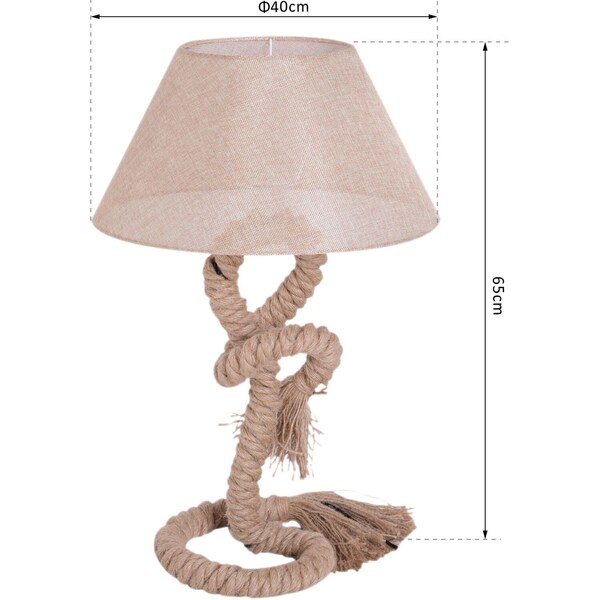 Rope Lamp - Etsy