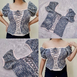 Princess Top Pattern Crochet Top Pattern - Etsy