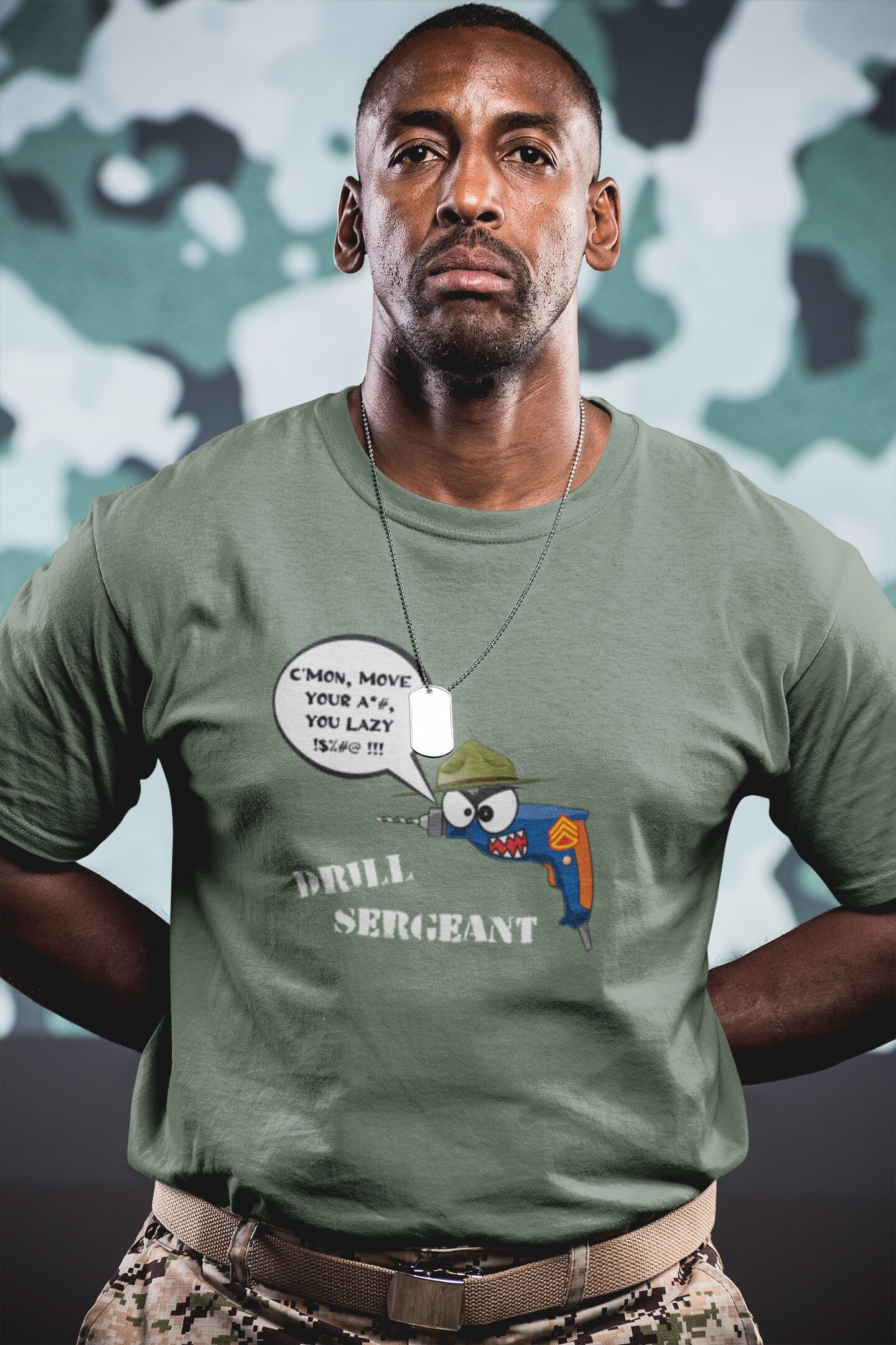 Funny Drill Sergeant Shirt, Funny Military Pun Shirt, Funny Military ...