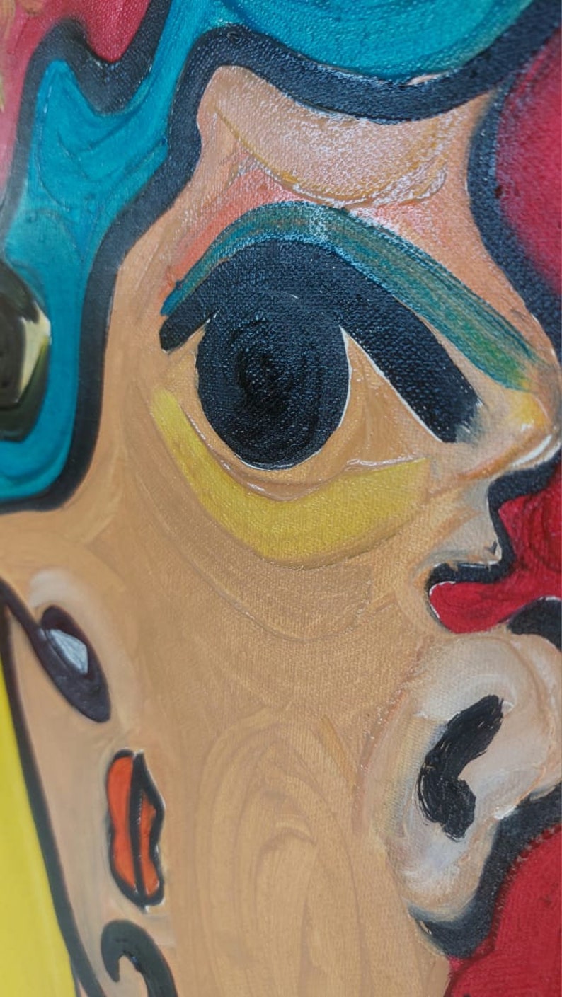 Picasso Oil Painting on Canvas by Artist Tschin Painting Oil Painting ...