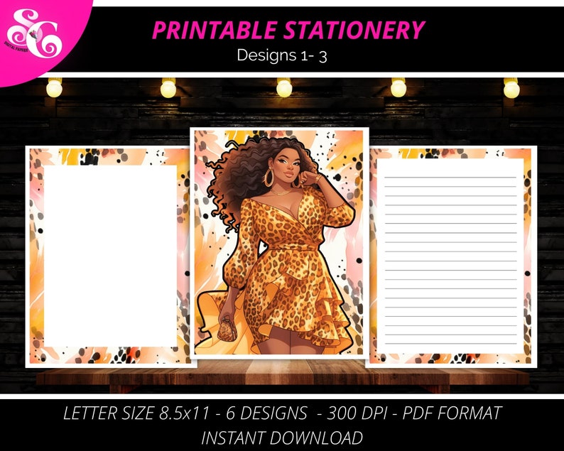 Digital Download, Golden Cheetah Notebook or Planner, Printable ...