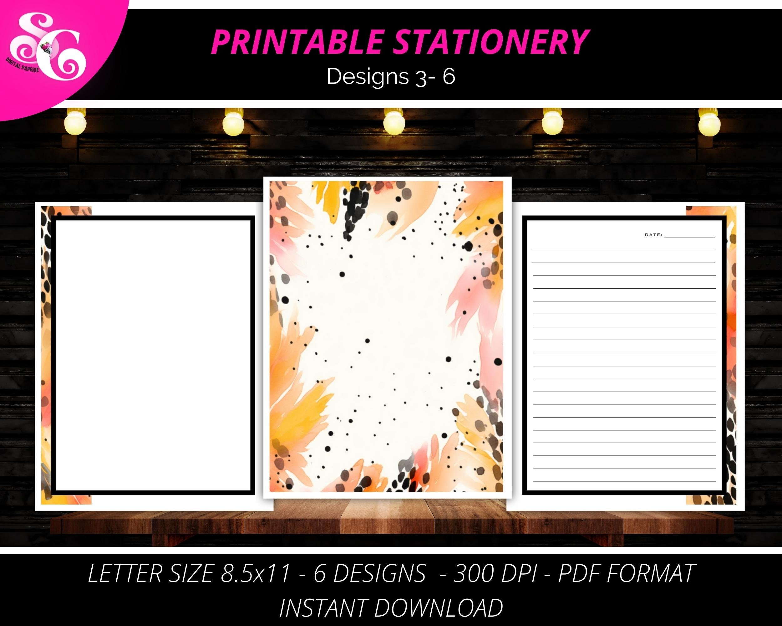 Digital Download, Golden Cheetah Notebook or Planner, Printable ...