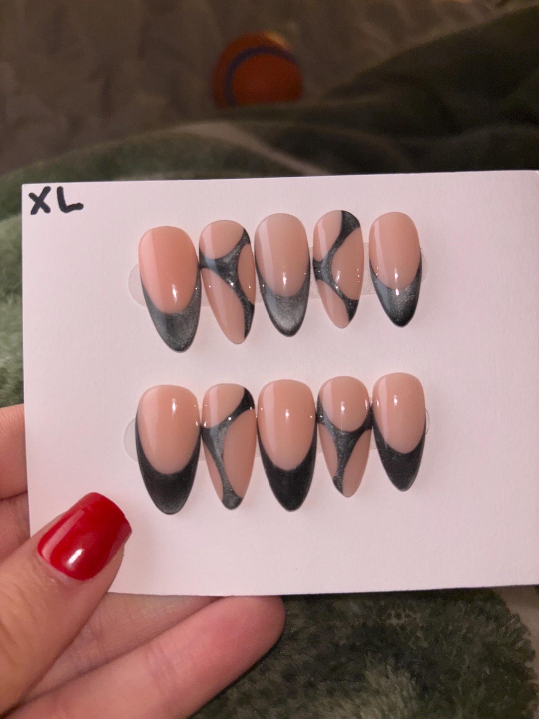Xl Almond Cat Eye Set - Etsy