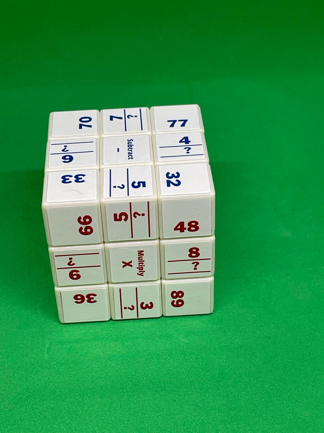 Math CUBIFIED™ (vertical) Activity Cube - Etsy