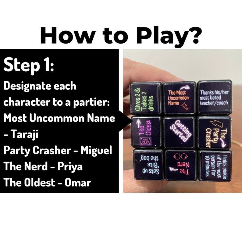 Party Game Cube: Hilarious Adult Icebreaker - Etsy