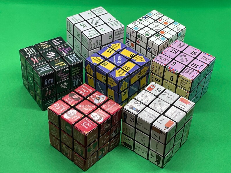 Math CUBIFIED™ (easy) Activity Cube - Etsy
