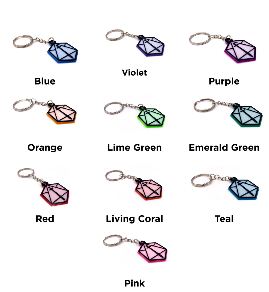 Critical Role 3D Printed Keychain - Etsy