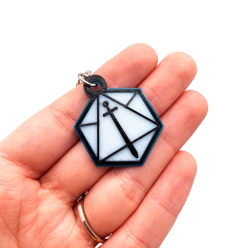 Critical Role 3D Printed Keychain - Etsy