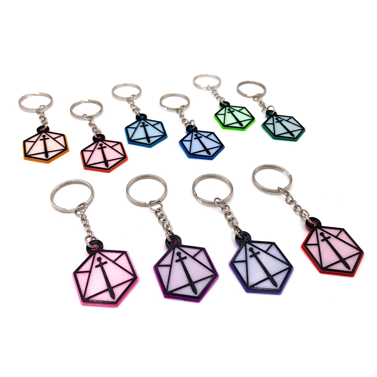Critical Role 3D Printed Keychain - Etsy