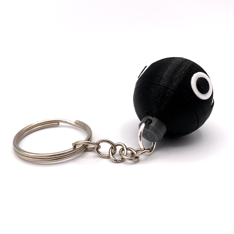 Chain Chomp 3D Printed Keychain - Etsy