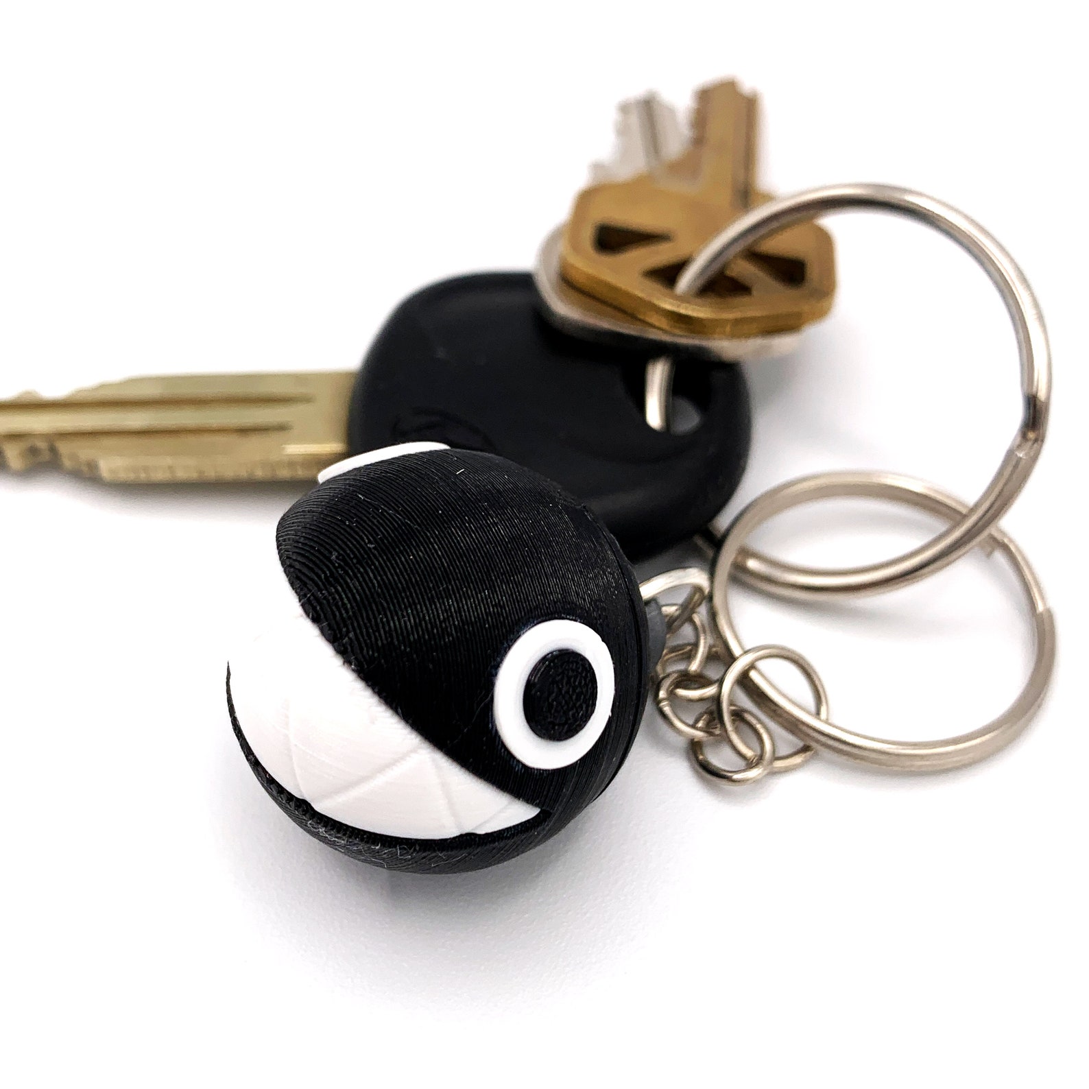 Chain Chomp 3D Printed Keychain - Etsy