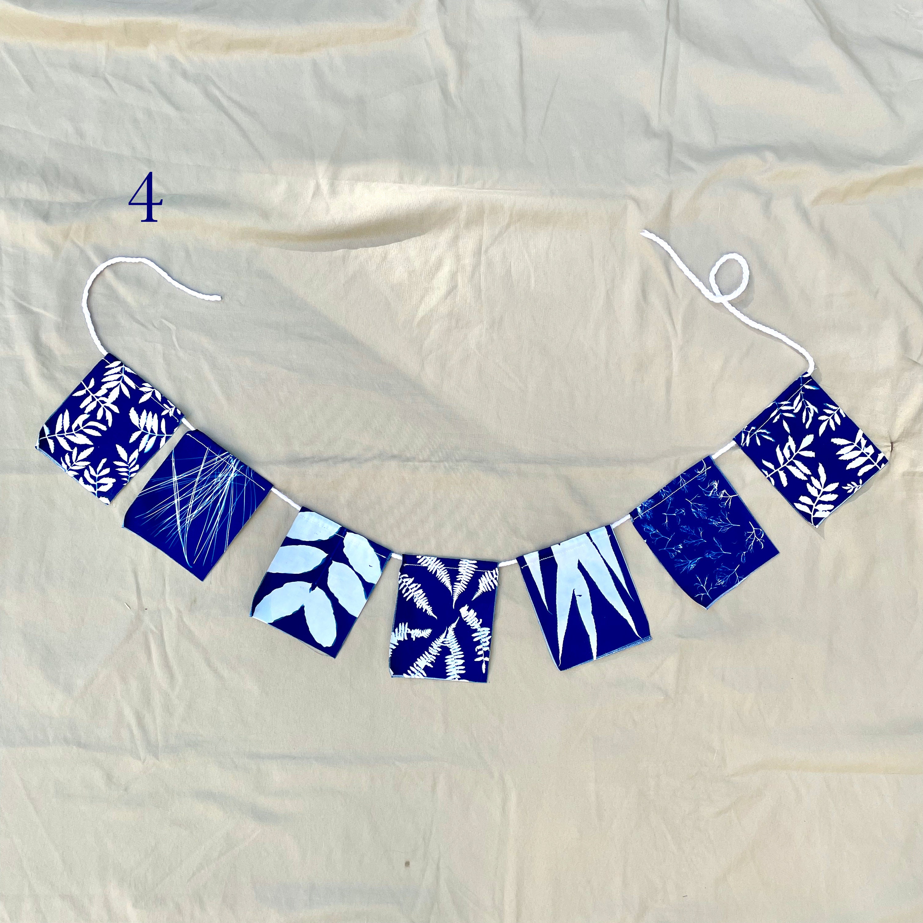 Cyanotype Flag Hanging (rectangular) - Etsy