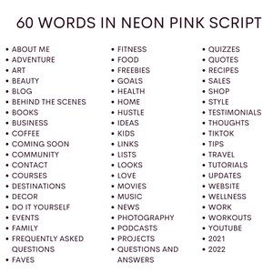 60 Neon Pink Instagram Highlight Covers | IG Covers | Social Media ...