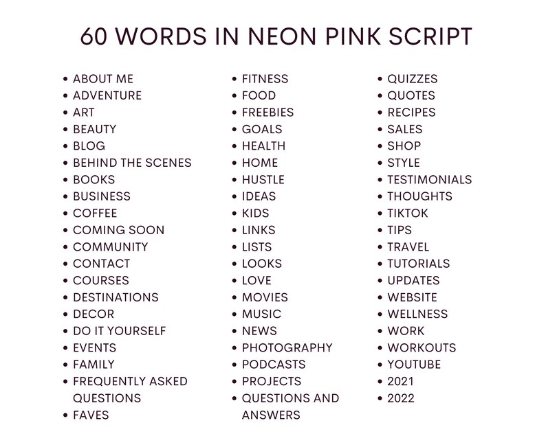 60 Neon Pink Instagram Highlight Covers | IG Covers | Social Media ...