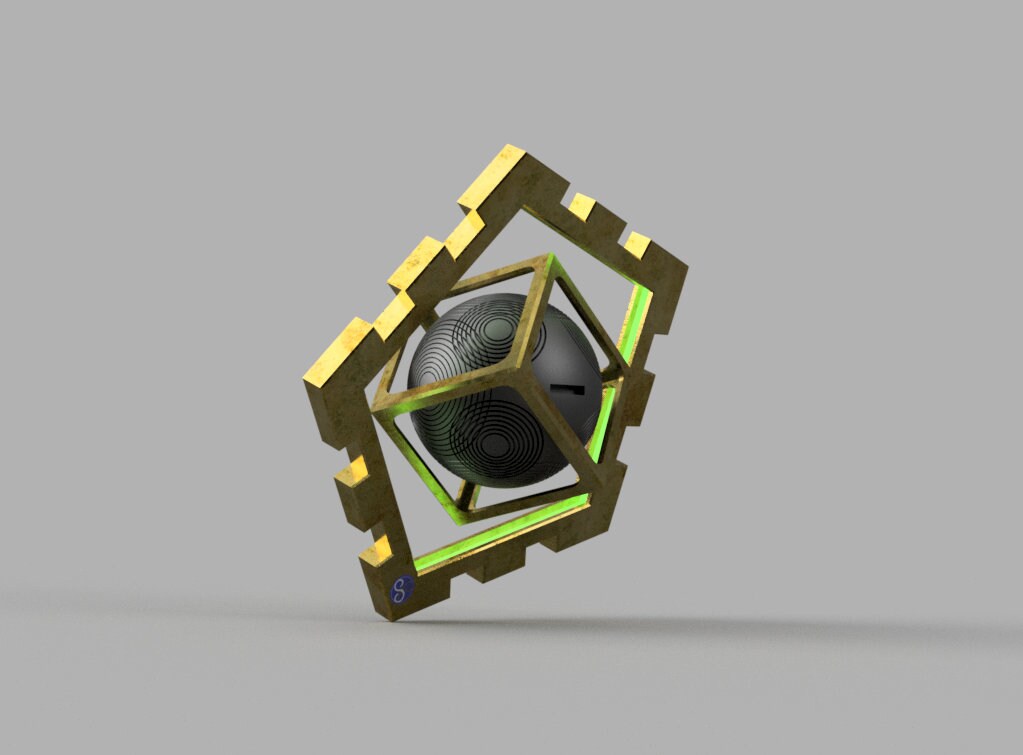 Cosmographicum Shell - Destiny 2 Ghost - Etsy
