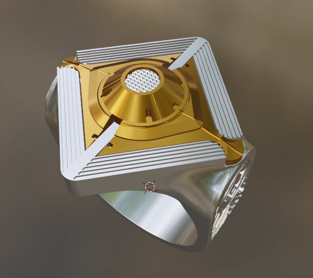 VOG Glass Chamber Assault Ring - Etsy