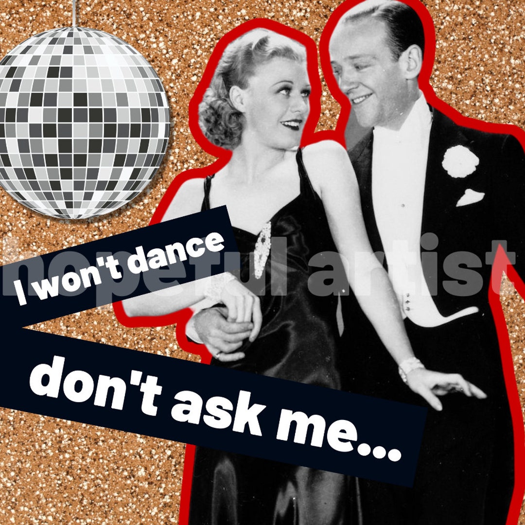 Fred and Ginger Stickers, Stickers, Cricut, Digital Download, CRICUT ...