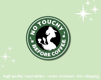 No Touchy Sticker - Etsy