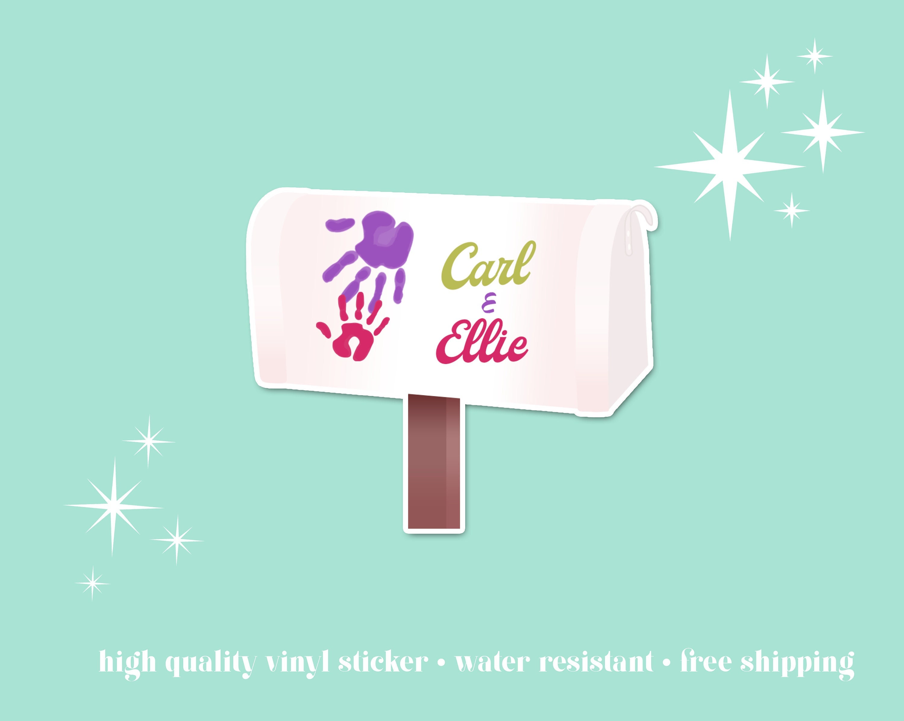 Carl And Ellie Up Mailbox