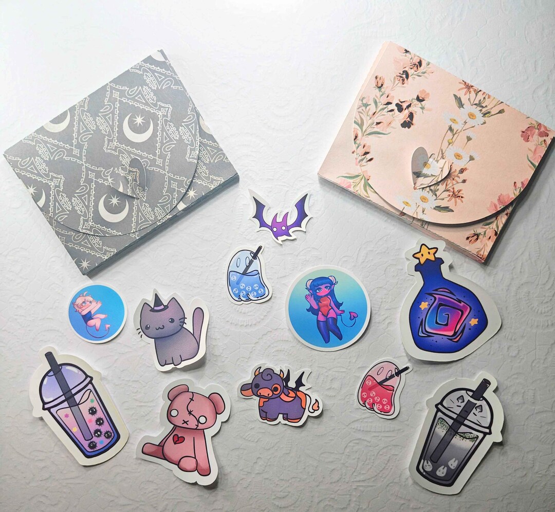 Sticker Blind Box 10 Count - Etsy UK