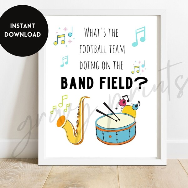 Band Classroom Poster - Etsy