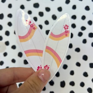 Surfboard Sticker, Beachy Sticker, Aesthetic Surfboard Sticker, Beach ...
