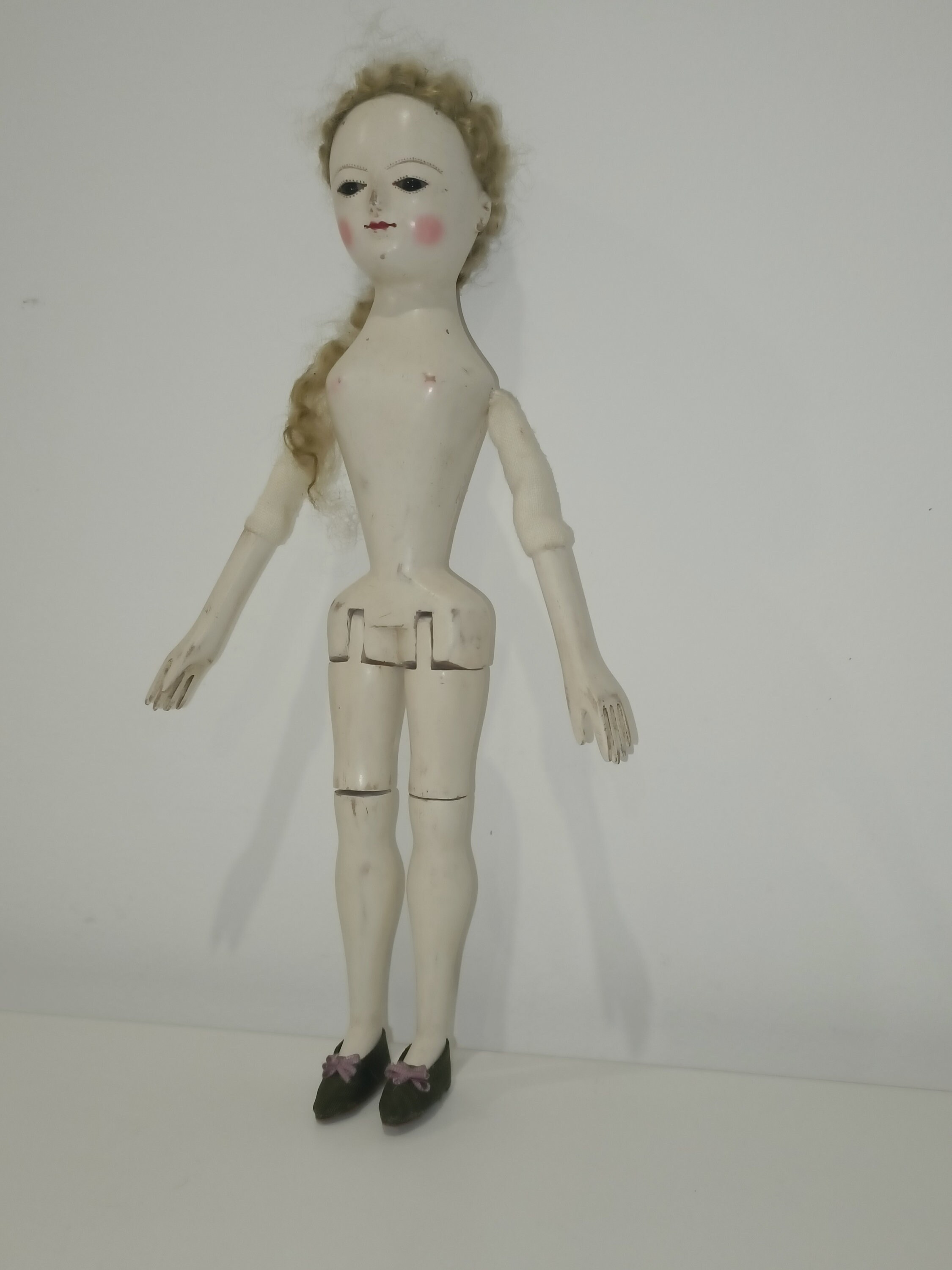 Wooden Doll Antique Style Queen Anne. Hand Carved 8 - Etsy