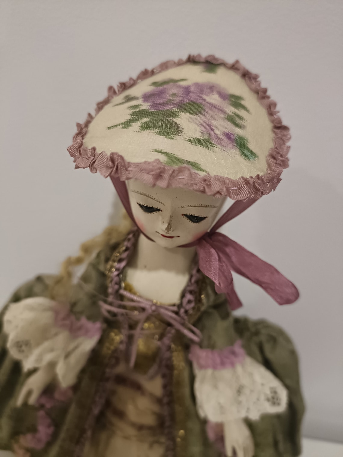 Wooden Doll Antique Style Queen Anne. Hand Carved 8 - Etsy