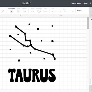 Taurus SVG PNG DXF Digital File | Etsy