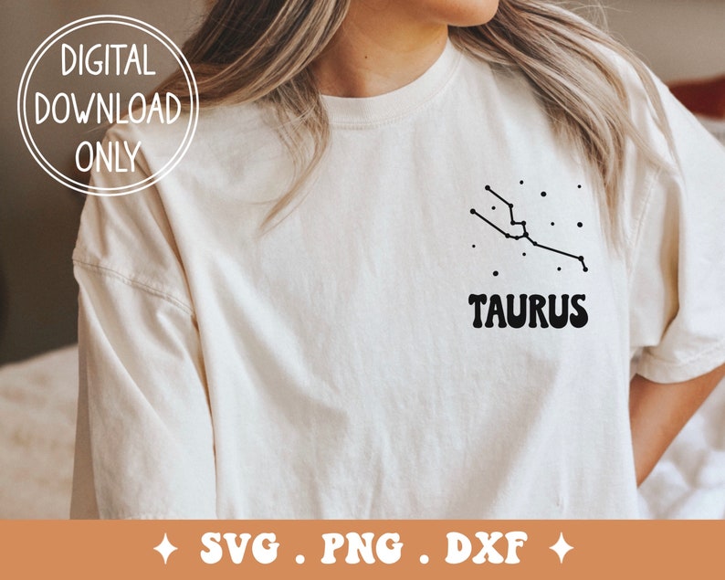 Taurus SVG PNG DXF Digital File - Etsy