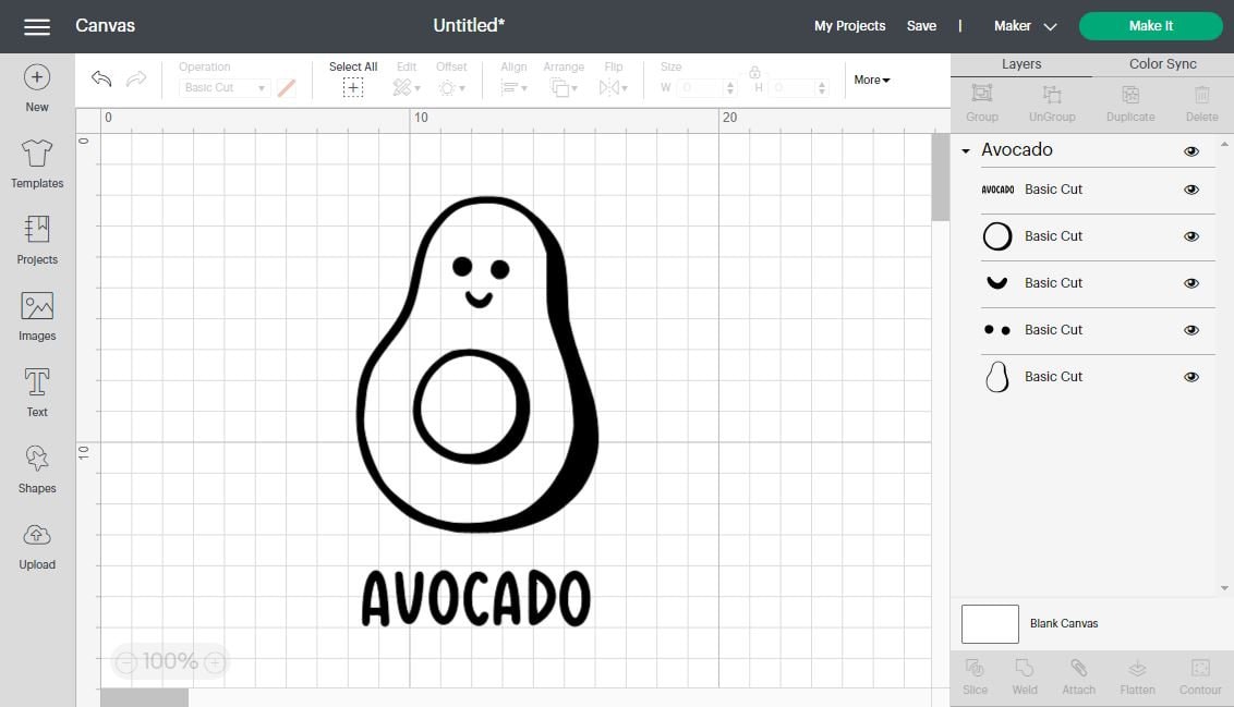 Avocado SVG, PNG, DXF Digital File - Etsy