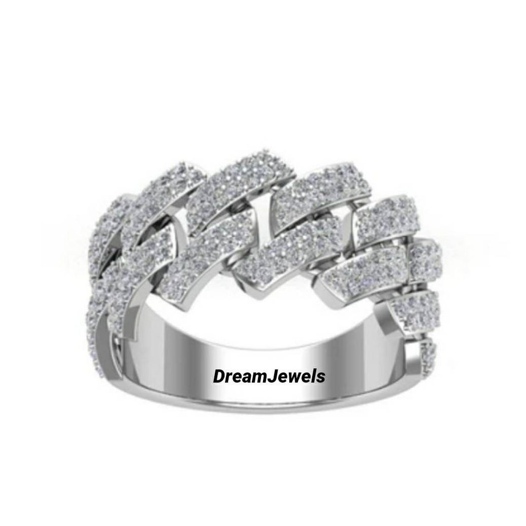 Custom Hand Made Cuban Ring - Etsy