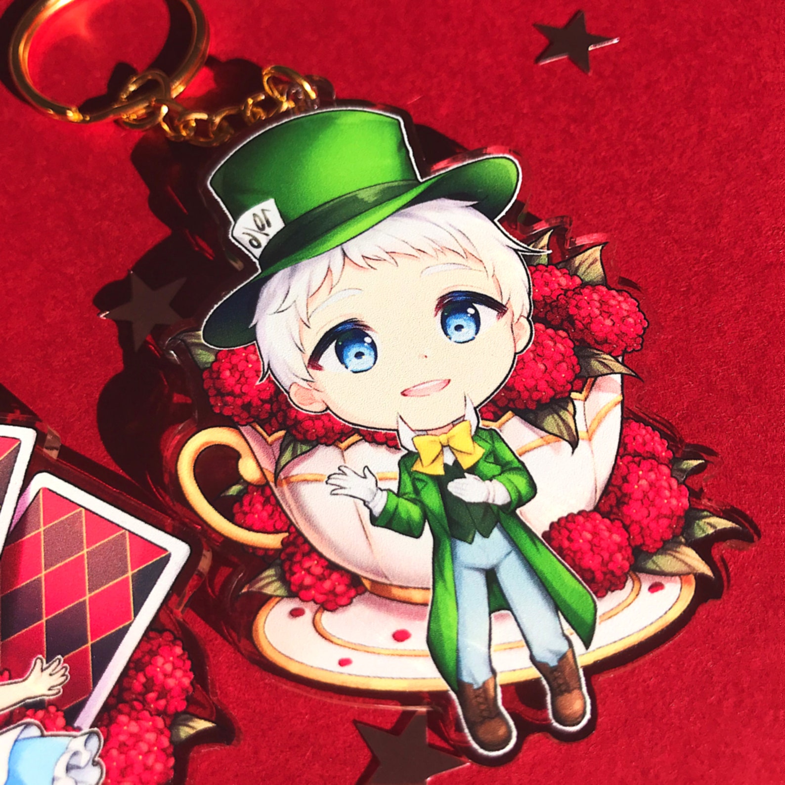 The Promised Neverland X Wonderland Acrylic Charms - Etsy