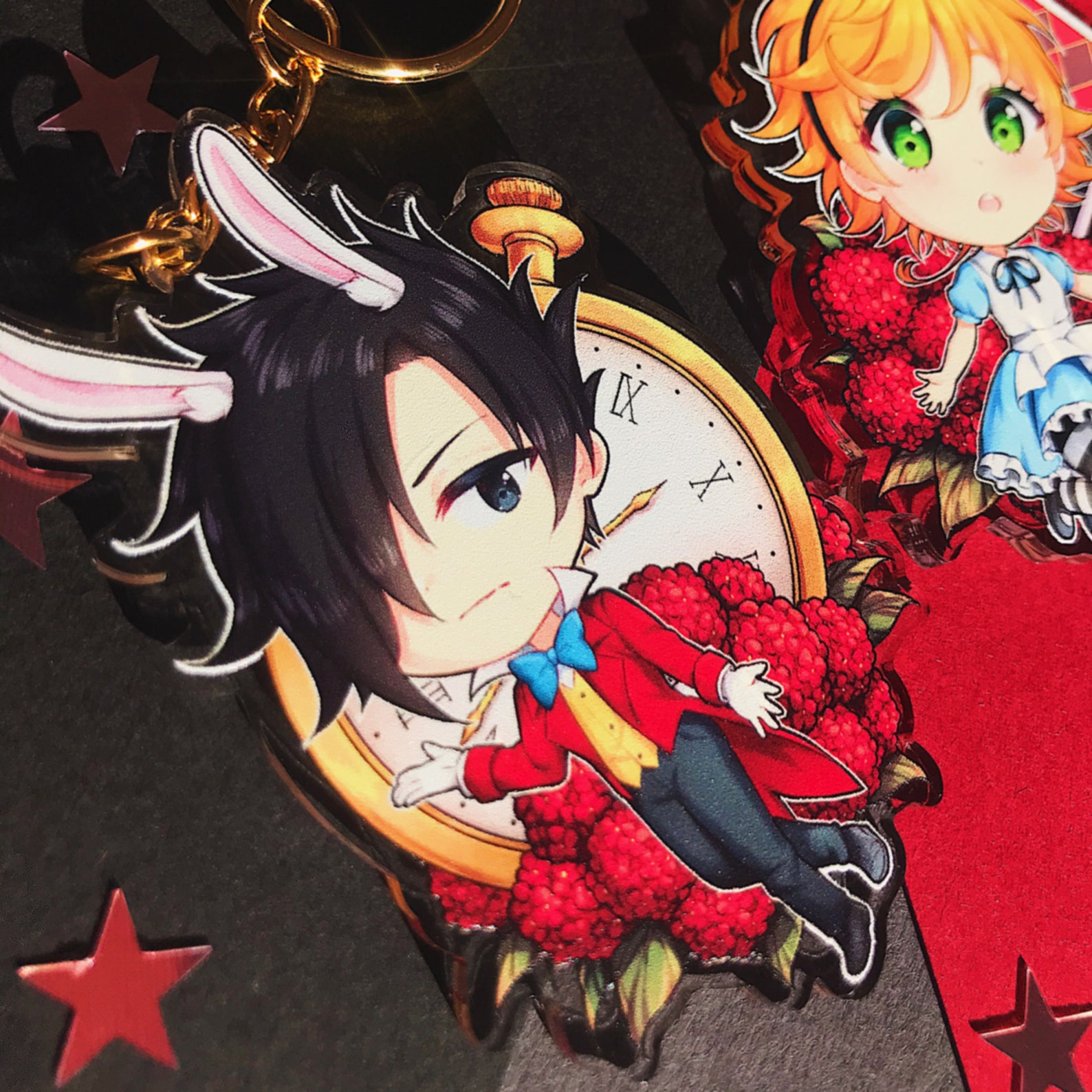 The Promised Neverland X Wonderland Acrylic Charms - Etsy
