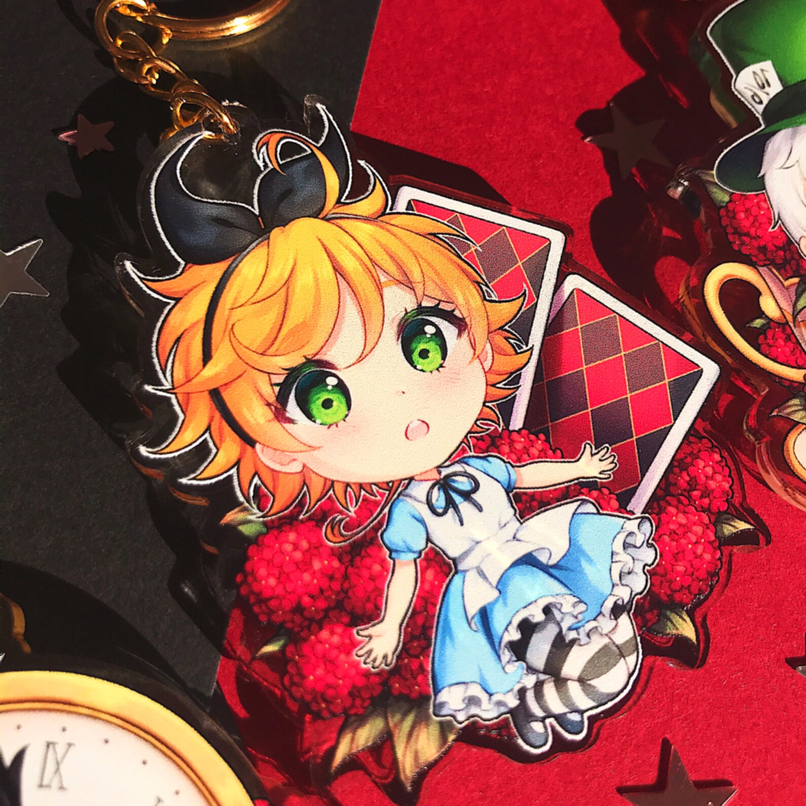 The Promised Neverland X Wonderland Acrylic Charms - Etsy