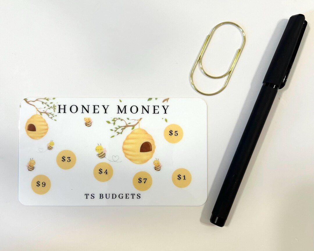 Honey Money Mini Savings Challenge - Etsy