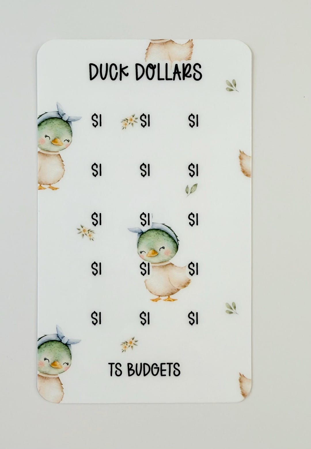 Duck Dollars Mini Savings Challenge - Etsy