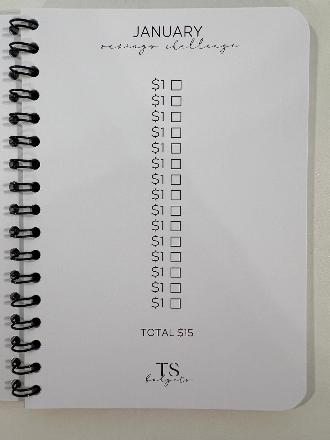 Mini Monthly Savings Book - Etsy