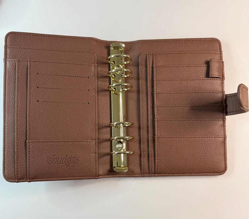 A6/personal Mocha Brown Binder (binder Only) - Etsy