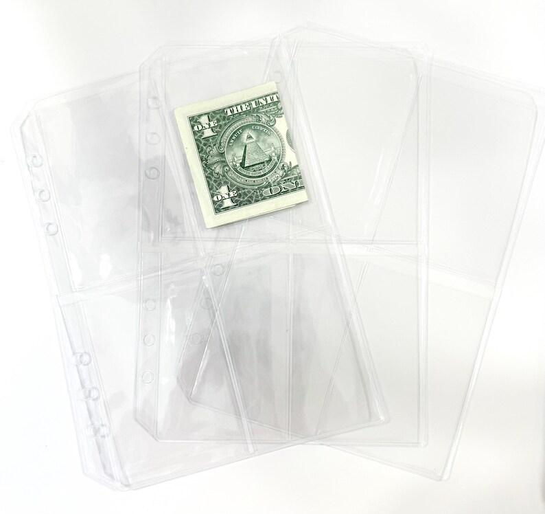 A5 4 Slot Clear Sleeve - Etsy