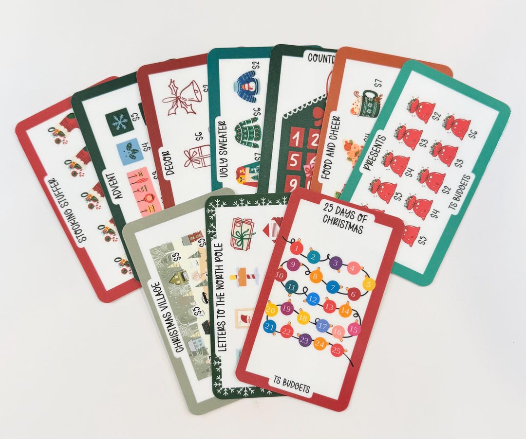 Christmas Mini Bundle (10 Mini Challenges) - Etsy