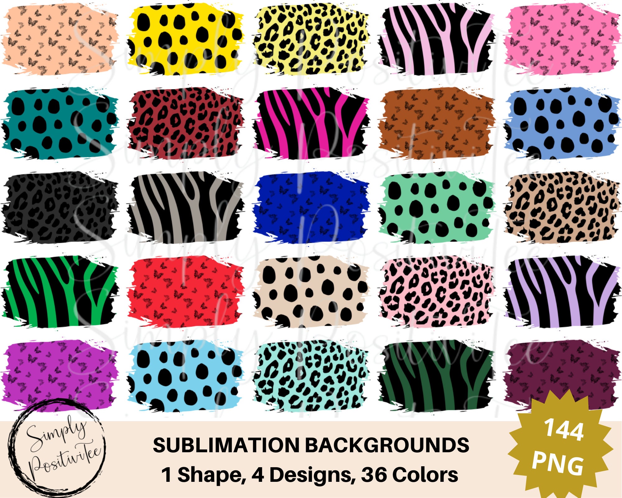 Sublimation Background Bundle 144 PNG Sublimation Designs - Etsy