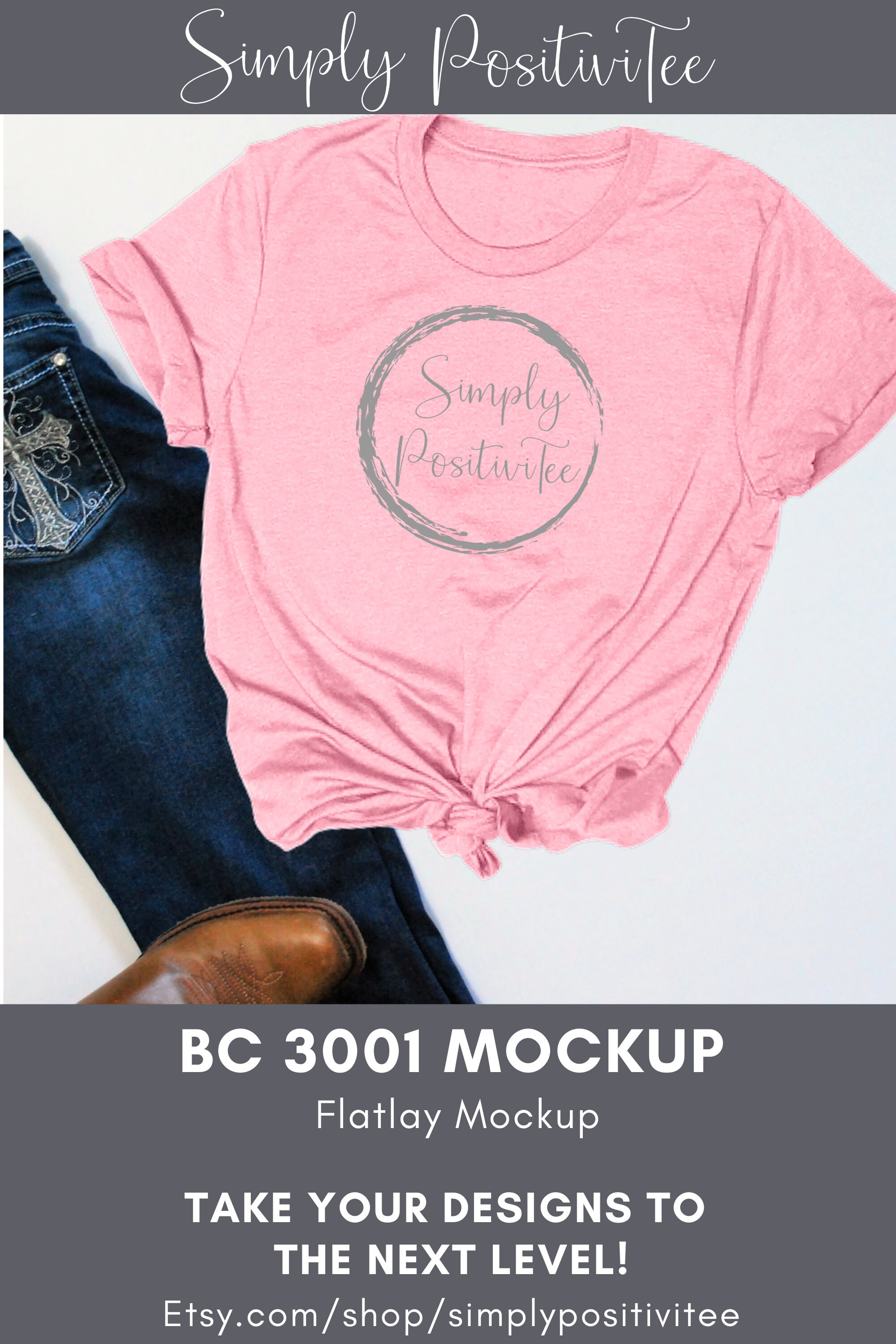 Pink Shirt Mockup Country Mockup Bella Canvas Mockup - Etsy